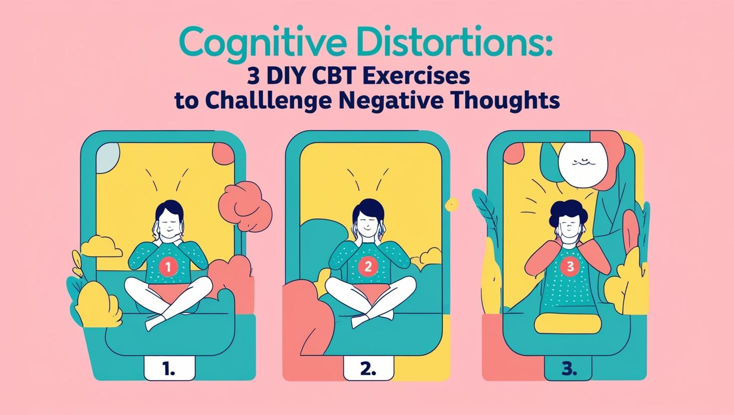 Cognitive Distortions 3 DIY CBT Exercises to Beat Negative Thoughts