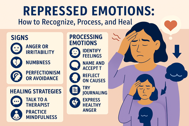 Repressed Emotions: How to Recognize, Process, and Heal