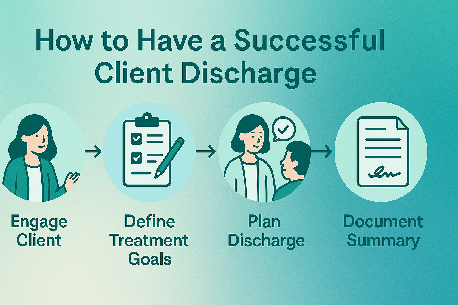 How to Have a Successful Client Discharge (with Discharge Summary ...