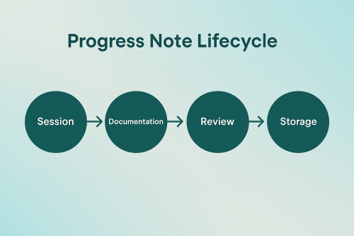 How to write progress notes as a therapist