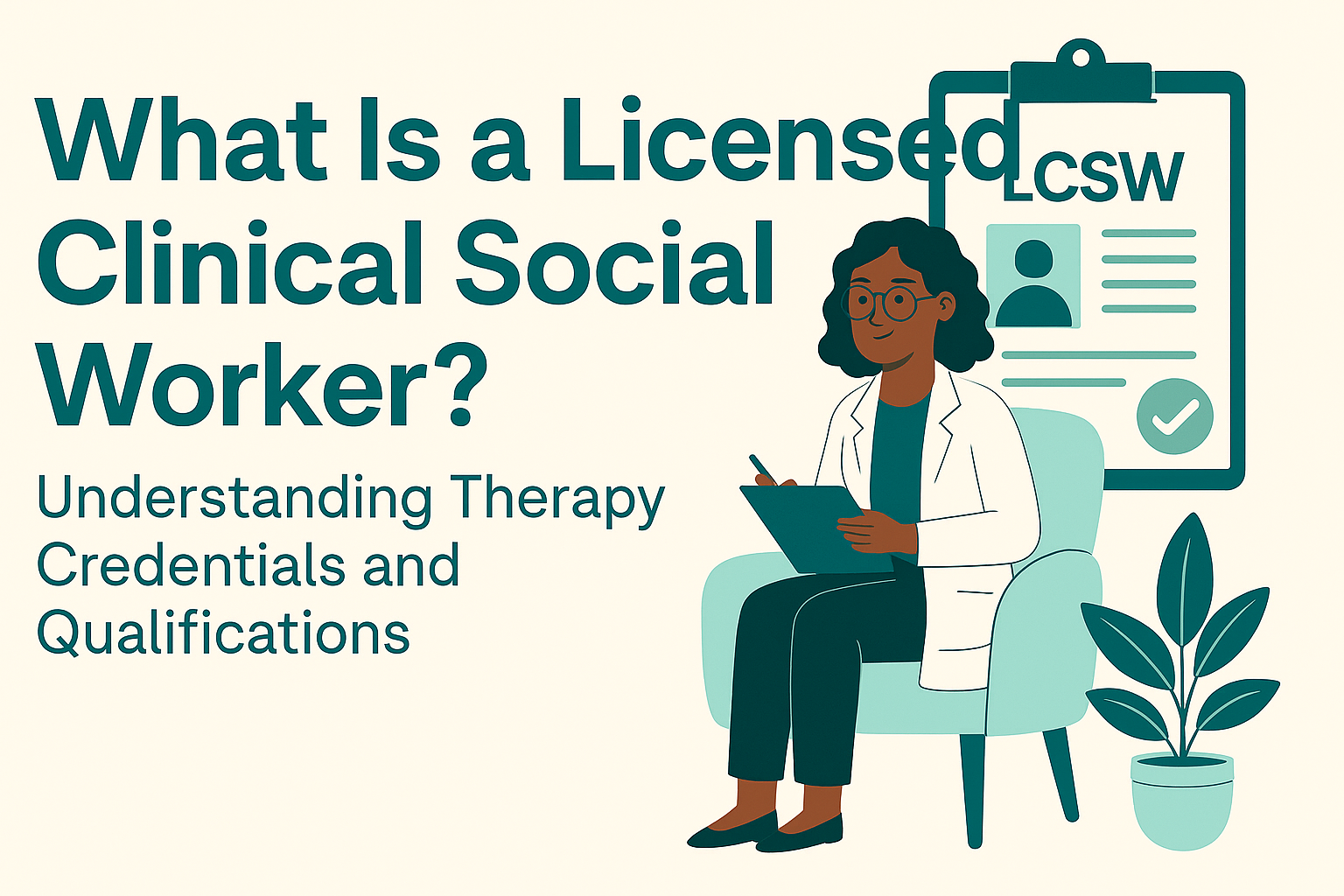 What is a Licensed Clinical Social Worker? Therapy Qualification