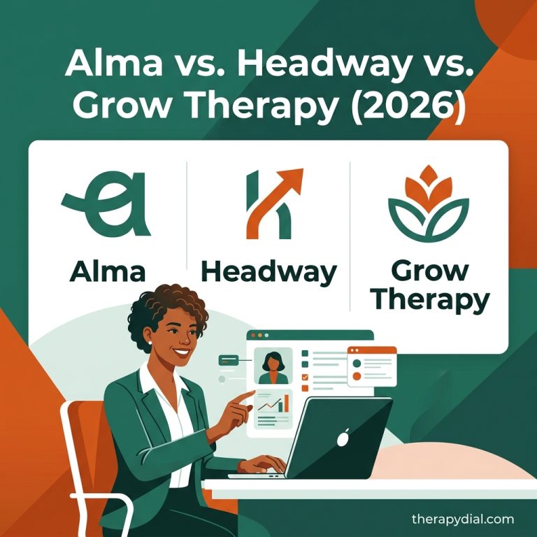 Alma vs Headway vs Grow Therapy (2026) Comparison